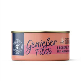 Pets Deli Nassfutter "Genießer Filets" Lachs mit Miesmuschel - 70g