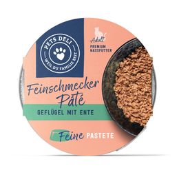 Pets Deli Nassfutter "Feinschmecker Pâté" mit Ente - 85g / Einzeldose