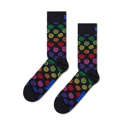 Happy Socks Socken mit farbigen Strudel-Motiven