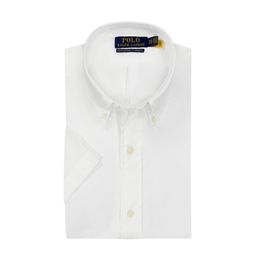 Polo Ralph Lauren Kurzarmhemd in Seersucker-Qualität mit kontrastierender Logo-Stickerei