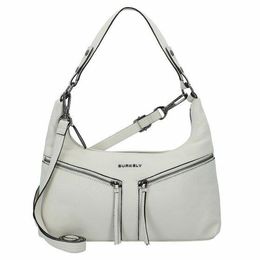 Burkely Rock Ruby Schultertasche Leder 32 cm wheely white