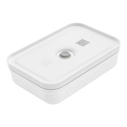 Zwilling Fresh & Save Vakuum Lunchbox L flach, Kunststoff, Weiß-grau