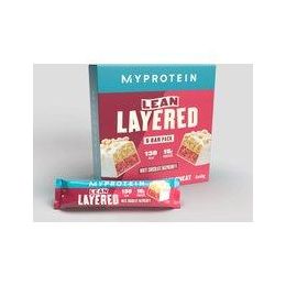 Myprotein Lean Layered Proteinriegel - 6 x 40g - White Chocolate and Raspberry
