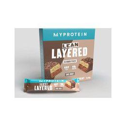 Myprotein Lean Layered Proteinriegel - 6 x 40g - Chocolate and Cookie Dough