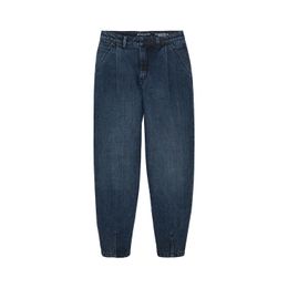 Tom Tailor Damen Barrel Leg Jeans mit Tencel™ Lyocell, blau, Uni, Gr. 32/28