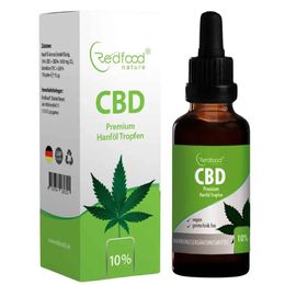 Redfood CBD ÖL 10 % Vollspektrum Hanf Öl 30ml