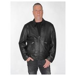 Lederjacke JCC "3102229" Gr. 60, schwarz Herren Jacken