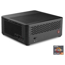 CSL Mini-PC "X300 / 5650GE 16 GB 1000 SSD" Computer Gr. Microsoft Windows 11 Pro (64 Bit), 16 GB RAM 1000 GB SSD, schwarz