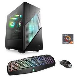 CSL Gaming-PC "Aqueon A99306 Extreme Edition" Computer Gr. Windows 11 Home,64bit, 64 GB RAM 4000 GB SSD, schwarz