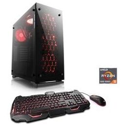 CSL Gaming-PC "HydroX V28118" Computer Gr. Microsoft Windows 11 Home (64 Bit), 16 GB RAM 1000 GB SSD, schwarz