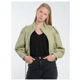 Lederjacke Maze "42020132" Gr. XL, grün (eucalyptus) Damen Jacken