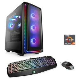 CSL Gaming-PC "Aqueon A99375 Extreme Edition" Computer Gr. Windows 11 Home,64bit, 32 GB RAM 2000 GB SSD, schwarz