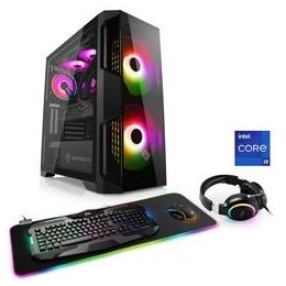 CSL Gaming-PC "HydroX V29110" Computer Gr. Microsoft Windows 11 Home (64 Bit), 16 GB RAM 1000 GB SSD, schwarz