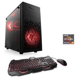 CSL Gaming-PC "Sprint V28612" Computer Gr. Microsoft Windows 11 Home (64 Bit), 16 GB RAM 1000 GB SSD, schwarz