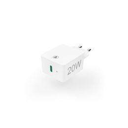 Hama Charger 220V USB-C PD/Qualcomm 25W White