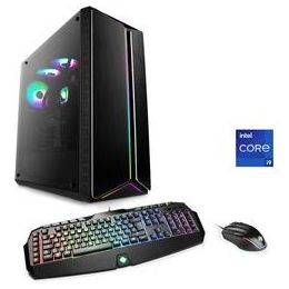 CSL Gaming-PC "Aqueon C99298 Extreme Edition" Computer Gr. Microsoft Windows 11 Home (64 Bit), 64 GB RAM 2000 GB SSD, schwarz