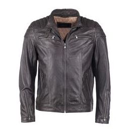 Bikerjacke JCC "51167" Gr. 46, braun Herren Jacken