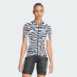 Adidas Essentials 3-Streifen Fast Zebra Radtrikot