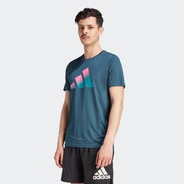 Adidas Run Icons 3 Bar Logo T-Shirt