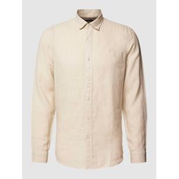 McNeal Tailored Fit Freizeithemd mit Label-Stitching