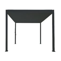 Pergoline Trumpf Pergola Alu Stahl 3 m x 3,6 m anthrazit