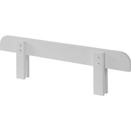 Vipack Absturzschutz Kiddy f&uuml;r Einzelbett 90x200 cm - Hellgrau
