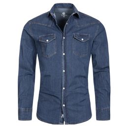 Rock Creek Hemd Jeanshemd Regular Fit