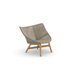 DEDON MBRACE Lounge Sessel Teak Pepper