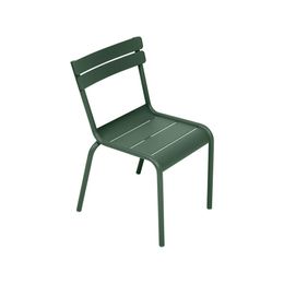 Fermob LUXEMBOURG KID Stuhl aus Aluminium Zederngrün