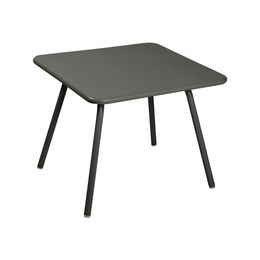 Fermob LUXEMBOURG ® KID Tisch aus Stahl 57x57 cm Rosmarin Aluminium/Aluminium