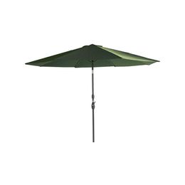 Hartman Sophie + Parasol Sonnenschirm 300 cm Polyester ohne Fuß Carbon Black/Moss Green