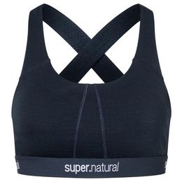 super.natural - Women's Feel Good Bra - Sport-BH Gr 34 - XS blau