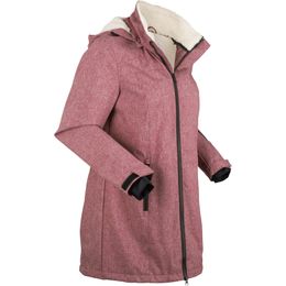 bonprix Funktions-Outdoor-Longjacke mit Teddyfleece, wasserdicht