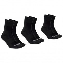 GripGrab - Lightweight SL Summer Socks 3-Pack - Radsocken Unisex S - 38-41 | EU 38-41 schwarz