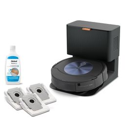 Roomba Combo j7+ Saug- und Wischroboter + Staubsaugerbeutel 3er-Pack + Hartböden-Reinigungslösung | iRobot