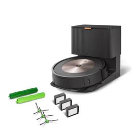 Roomba j7+ Saugroboter mit WLAN-Verbindung und automatischer Entleerung & Nachfüllpack | iRobot
