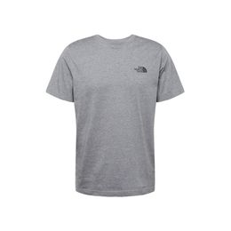 The North Face T-Shirt 'Simple Dome' Herren Gr&ouml;&szlig;e XXL graumeliert / schwarz