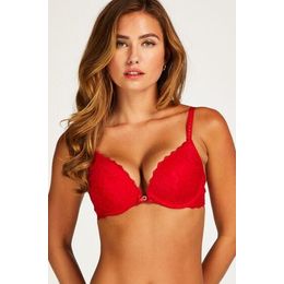 Hunkemöller Hunkemöller Vorgeformter Bügel-Push-up-BH Maya Rot