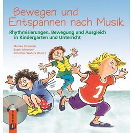 Bewegen und Entspannen nach Musik, Set m. Anleitungsbuch u. CD-Audio - Monika Schneider, Ralf Schneider, Gebunden