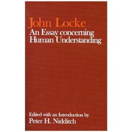 Oxford University An Essay Concerning Human Understanding - John Locke, Kartoniert (TB)