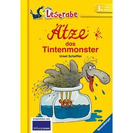 RAVENSBURGER VERLAG Ätze, das Tintenmonster - Schulausgabe - Ursel Scheffler, Kartoniert (TB)