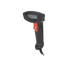 IC INTRACOM Manhattan Linear CCD Handheld Barcode Scanner, USB, 500mm Scan Depth, IP54 rating, Cable length 1.5m, Max Ambient Light 100,000 lux (sunlight), Black, Three Year Warranty, Box - Barcode-Scanner