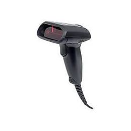 IC INTRACOM Manhattan Laser Handheld Barcode Scanner, USB, 300mm Scan Depth, Standard Housing, Cable 1.5m, Max Ambient Light 5,000 lux (sunlight), Black, Three Year Warranty, Box - Barcode-Scanner