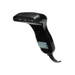 IC INTRACOM Manhattan Contact CCD Handheld Barcode Scanner, USB, 80mm Scan Width, Cable 152cm, Max Ambient Light: 3,000 lux (sunlight), Black, Three Year Warranty, Box - Barcode-Scanner