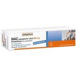 NAC-ratiopharm akut 600 mg Hustenlöser Brausetabl. 20 St