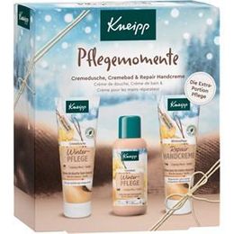 Kneipp Badezusatz Schaum- & Cremebäder Geschenkset Cremebad Winterpflege 100 ml + Cremedusche Winterpflege 75 ml + Repair Handcreme Winterpflege 75 ml