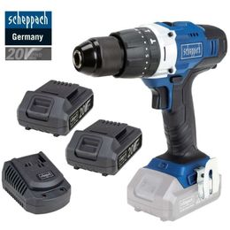 Akku schlagbohrmaschine schrauber mit 2 akkus 20V 2.0AH Scheppach CCD45-ProS