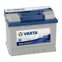 D43 Blue Dynamic 12V 60Ah 540A Autobatterie 560 127 054 inkl. 7,50€ Pfand - Varta