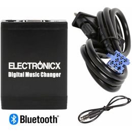 ELECTRONICX - Adapter usb aux sd Bluetooth Freisprecheinrichtung smrt 8 Pin
