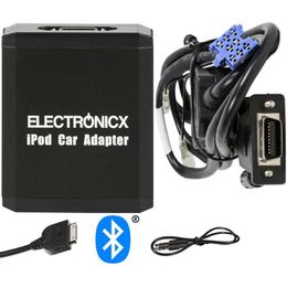 ELECTRONICX - Adapter Bluetooth iPhone iPad aux iPod Renault 8 Pin